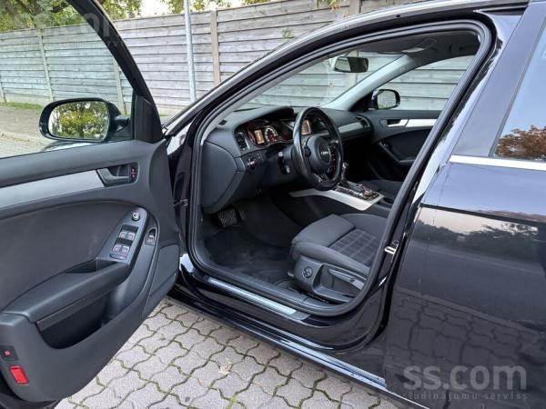 Black Audi A4 2012 in Jelgava, with an engine capacity of 3.00 L and mileage of 0 thousand km for 6450 €, photo 11 on AUTOMOTO.COM.LV