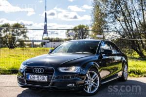 Melns Audi A4 2012 Rīga, ar dzinēja tilpumu 3.00 L un nobraukumu 359 tūkst. km par 7990 €, foto  vietnē AUTOMOTO.COM.LV