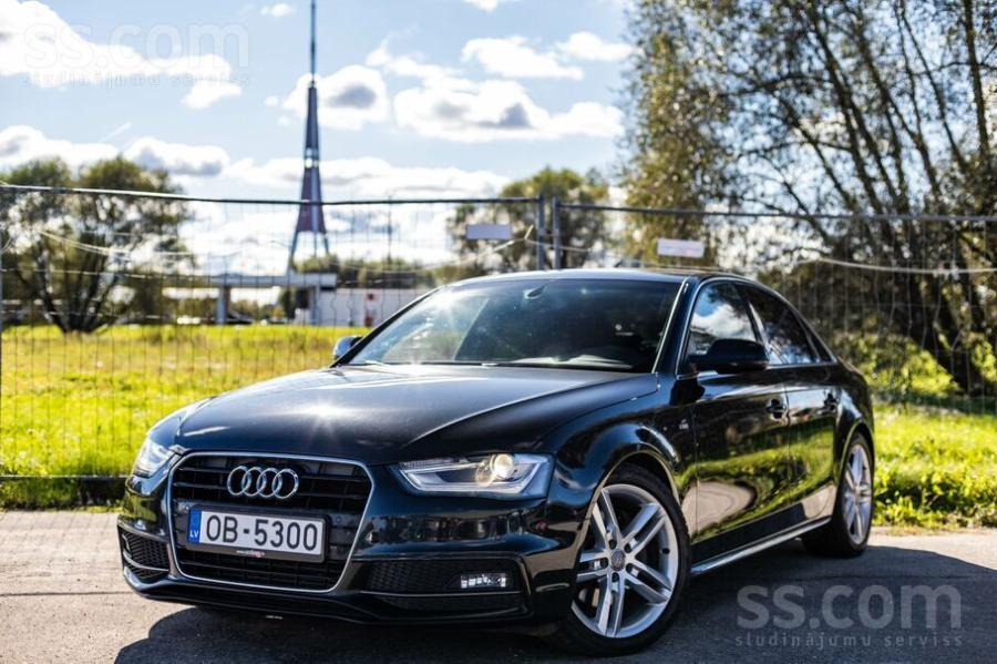 Melns Audi A4 2012 Rīga, ar dzinēja tilpumu 3.00 L un nobraukumu 359 tūkst. km par 7990 €, foto 1 vietnē AUTOMOTO.COM.LV