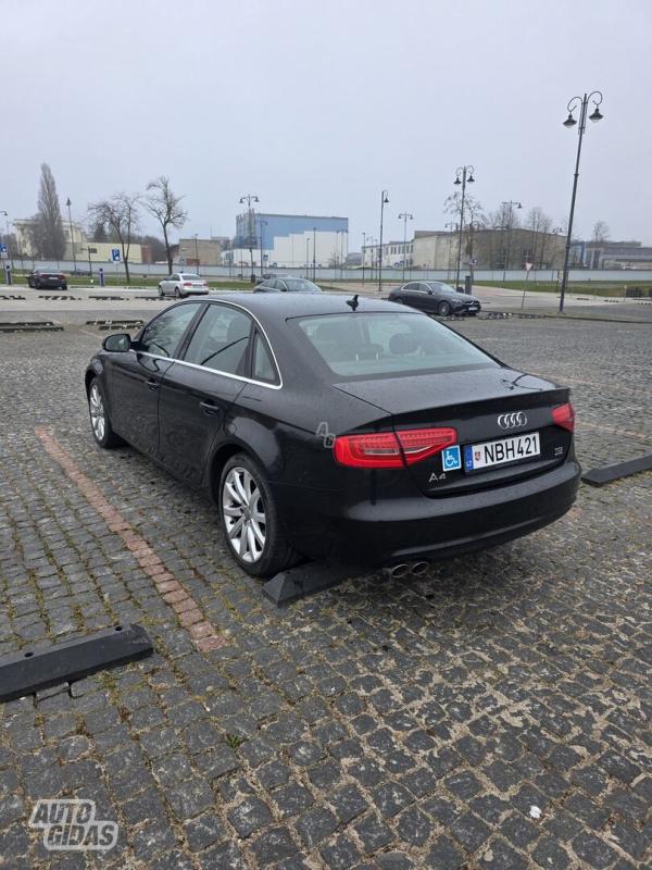 Black Audi A4 2012 in Klaipeda, with an engine capacity of 3.00 L and mileage of 277 thousand km for 8500 €, photo 5 on AUTOMOTO.COM.LV