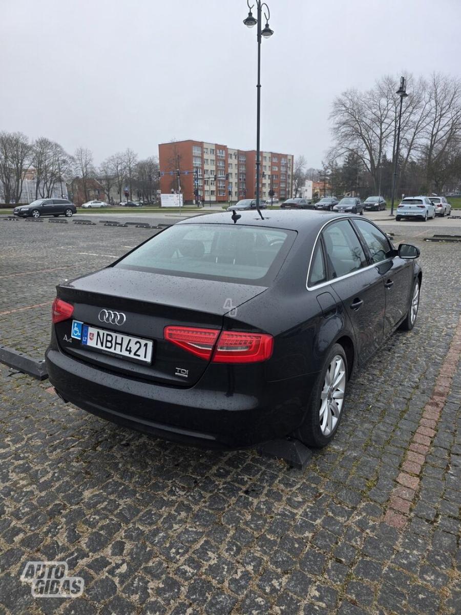 Melns Audi A4 2012 Klaipėda, ar dzinēja tilpumu 3.00 L un nobraukumu 277 tūkst. km par 8500 €, foto 7 vietnē AUTOMOTO.COM.LV