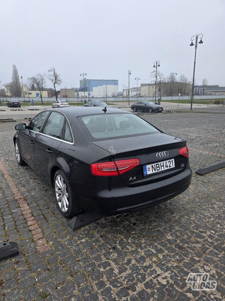 Melns Audi A4 2012 Klaipėda, ar dzinēja tilpumu 3.00 L un nobraukumu 277 tūkst. km par 8500 €, foto 8 vietnē AUTOMOTO.COM.LV