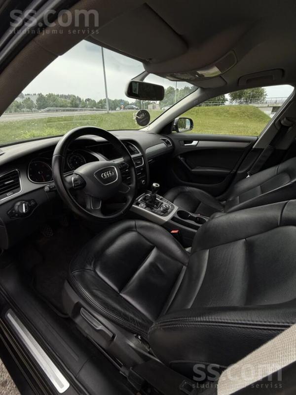 Melns Audi A4 2012 Rīga, ar dzinēja tilpumu 2.00 L un nobraukumu 250 tūkst. km par 7300 €, foto 5 vietnē AUTOMOTO.COM.LV