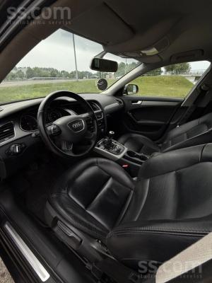 Black Audi A4 2012 in Riga, with an engine capacity of 2.00 L and mileage of 250 thousand km for 7300 €, photo 6 on AUTOMOTO.COM.LV