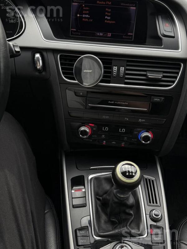Melns Audi A4 2012 Rīga, ar dzinēja tilpumu 2.00 L un nobraukumu 250 tūkst. km par 7300 €, foto 6 vietnē AUTOMOTO.COM.LV