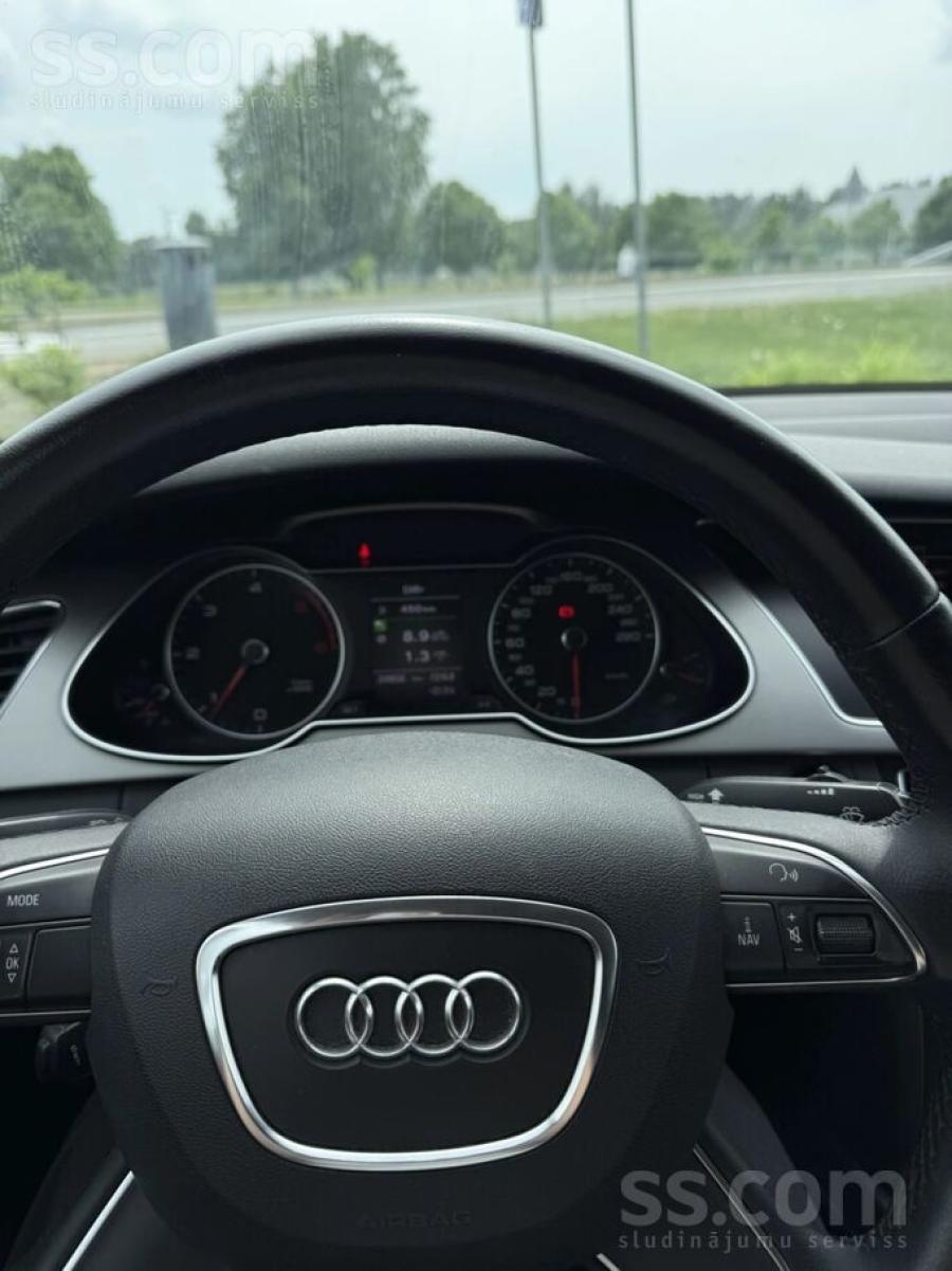 Black Audi A4 2012 in Riga, with an engine capacity of 2.00 L and mileage of 250 thousand km for 7300 €, photo 10 on AUTOMOTO.COM.LV