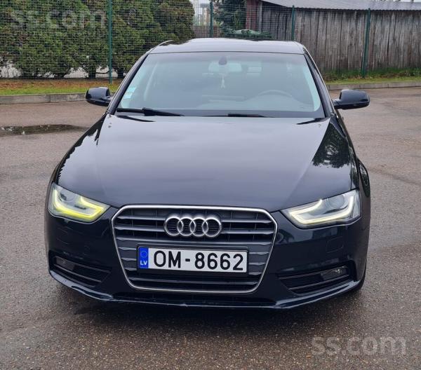 Black Audi A4 2012 in Jelgava, with an engine capacity of 2.00 L and mileage of 0 thousand km for 8190 €, photo 1 on AUTOMOTO.COM.LV