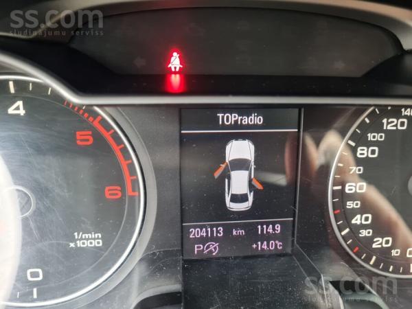 Black Audi A4 2012 in Jelgava, with an engine capacity of 2.00 L and mileage of 0 thousand km for 8190 €, photo 2 on AUTOMOTO.COM.LV