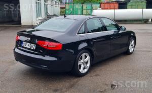 Black Audi A4 2012 in Jelgava, with an engine capacity of 2.00 L and mileage of 0 thousand km for 8190 €, photo 8 on AUTOMOTO.COM.LV