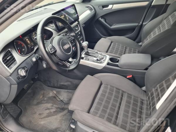 Black Audi A4 2012 in Jelgava, with an engine capacity of 2.00 L and mileage of 0 thousand km for 8190 €, photo 10 on AUTOMOTO.COM.LV