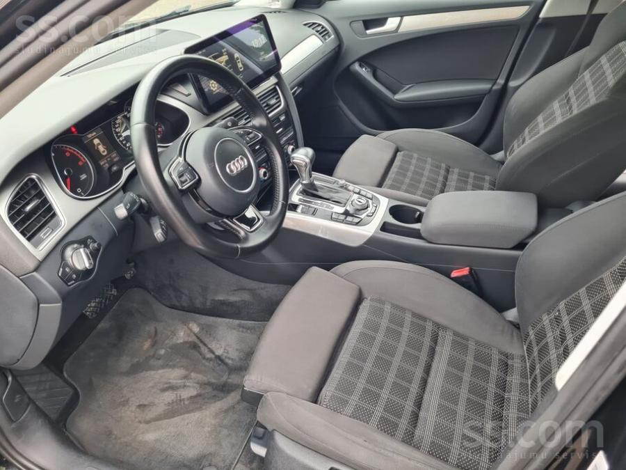 Black Audi A4 2012 in Jelgava, with an engine capacity of 2.00 L and mileage of 0 thousand km for 8190 €, photo 11 on AUTOMOTO.COM.LV