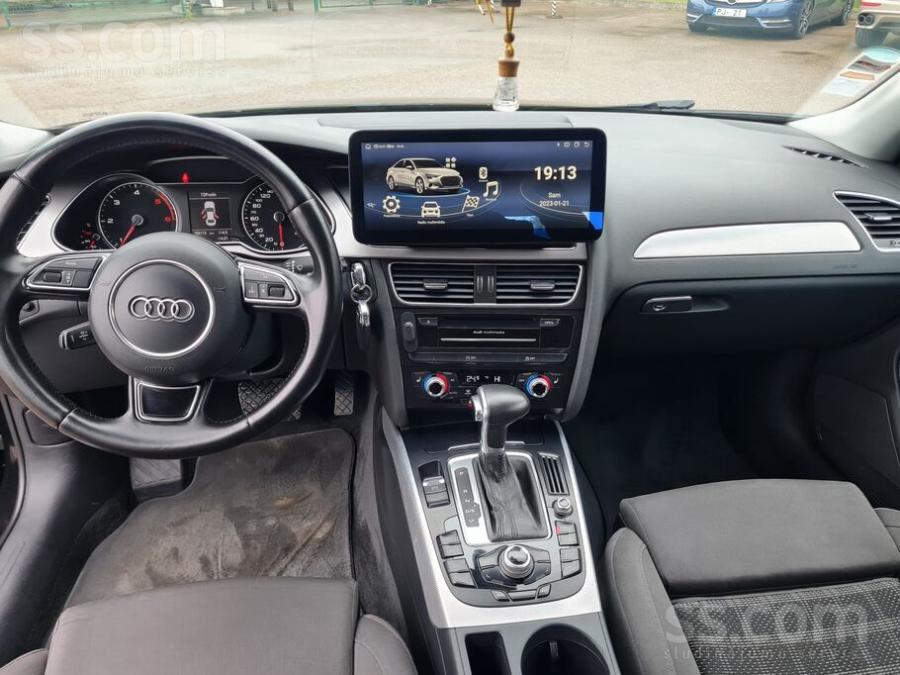 Black Audi A4 2012 in Jelgava, with an engine capacity of 2.00 L and mileage of 0 thousand km for 8190 €, photo 14 on AUTOMOTO.COM.LV