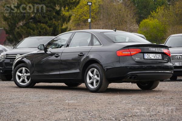 Melns Audi A4 2012 Rīga, ar dzinēja tilpumu 1.80 L un nobraukumu 278 tūkst. km par 9990 €, foto 3 vietnē AUTOMOTO.COM.LV