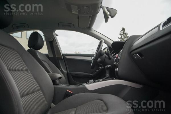 Melns Audi A4 2012 Rīga, ar dzinēja tilpumu 1.80 L un nobraukumu 278 tūkst. km par 9990 €, foto 7 vietnē AUTOMOTO.COM.LV