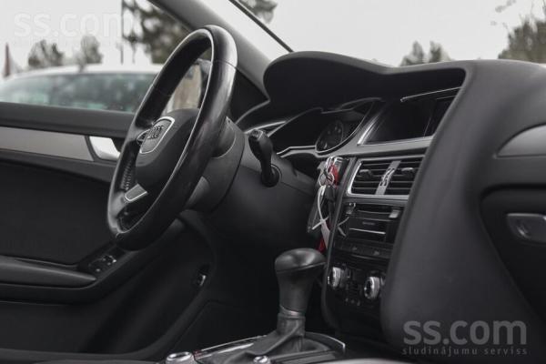 Melns Audi A4 2012 Rīga, ar dzinēja tilpumu 1.80 L un nobraukumu 278 tūkst. km par 9990 €, foto 8 vietnē AUTOMOTO.COM.LV