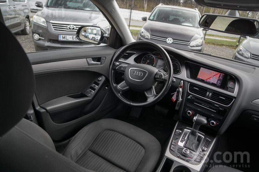 Melns Audi A4 2012 Rīga, ar dzinēja tilpumu 1.80 L un nobraukumu 278 tūkst. km par 9990 €, foto 10 vietnē AUTOMOTO.COM.LV