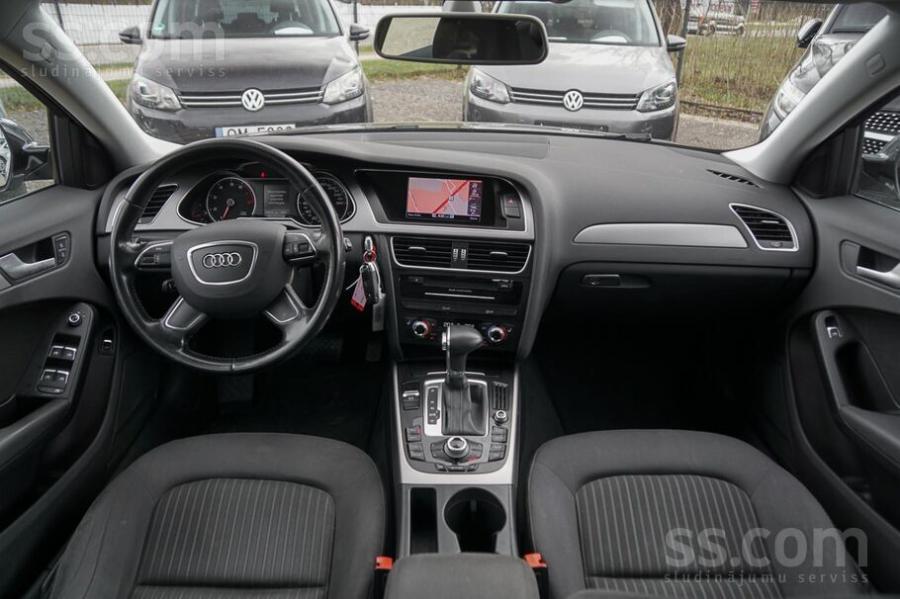 Melns Audi A4 2012 Rīga, ar dzinēja tilpumu 1.80 L un nobraukumu 278 tūkst. km par 9990 €, foto 11 vietnē AUTOMOTO.COM.LV