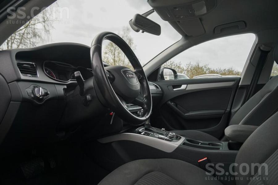 Melns Audi A4 2012 Rīga, ar dzinēja tilpumu 1.80 L un nobraukumu 278 tūkst. km par 9990 €, foto 21 vietnē AUTOMOTO.COM.LV