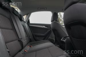 Melns Audi A4 2012 Rīga, ar dzinēja tilpumu 1.80 L un nobraukumu 278 tūkst. km par 9990 €, foto 22 vietnē AUTOMOTO.COM.LV
