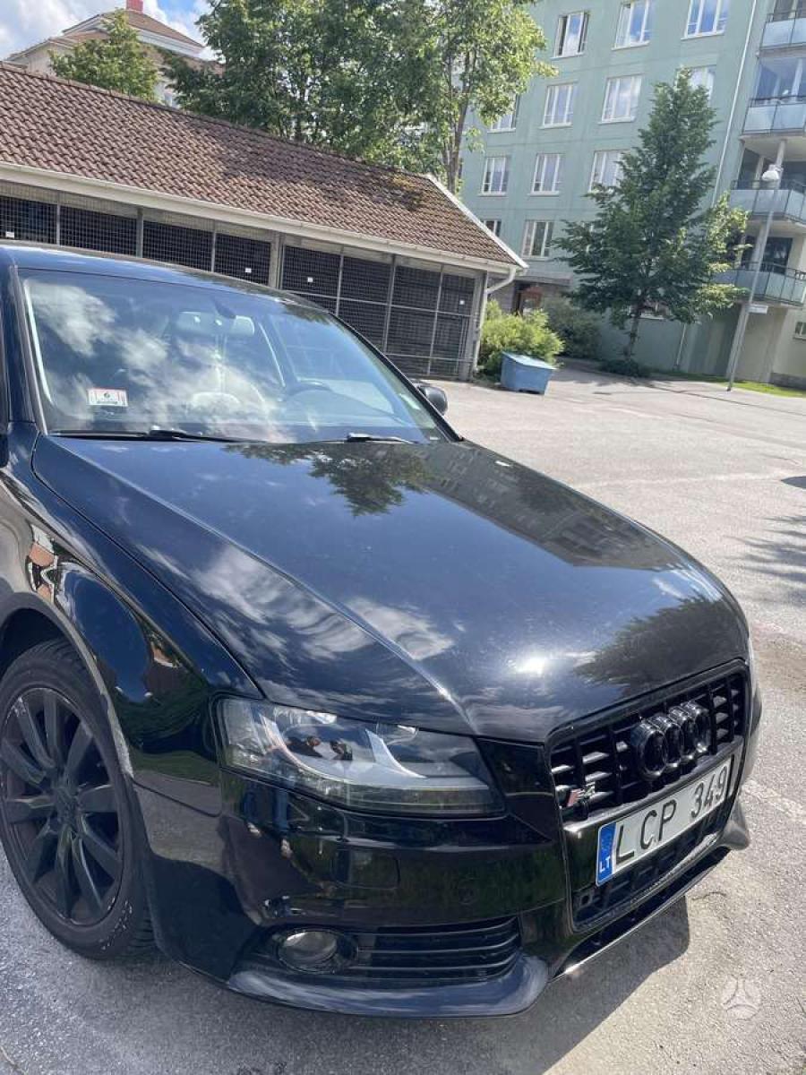 Melns Audi A4 2012 Mažeikiai, ar dzinēja tilpumu 1.98 L un nobraukumu 215 tūkst. km par 6000 €, foto 4 vietnē AUTOMOTO.COM.LV