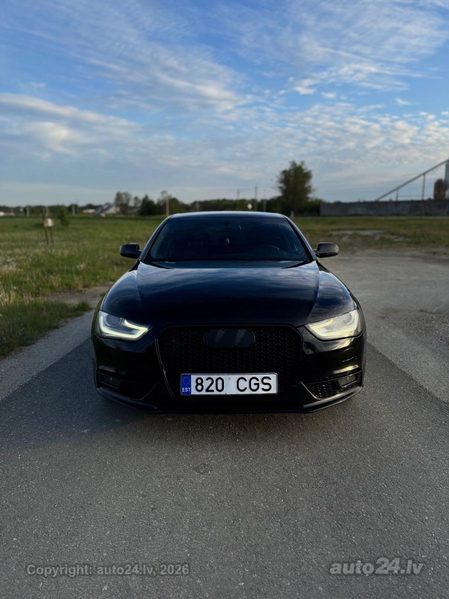 Melns Audi A4 2012 Tallina, ar dzinēja tilpumu 2.00 L un nobraukumu 364 tūkst. km par 5990 €, foto 1 vietnē AUTOMOTO.COM.LV