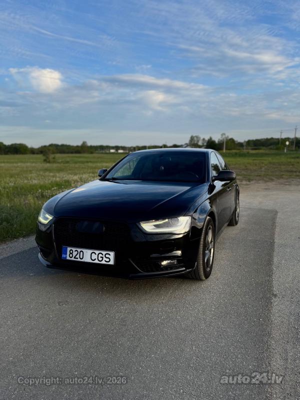 Black Audi A4 2012 in Tallinn, with an engine capacity of 2.00 L and mileage of 364 thousand km for 5990 €, photo 2 on AUTOMOTO.COM.LV