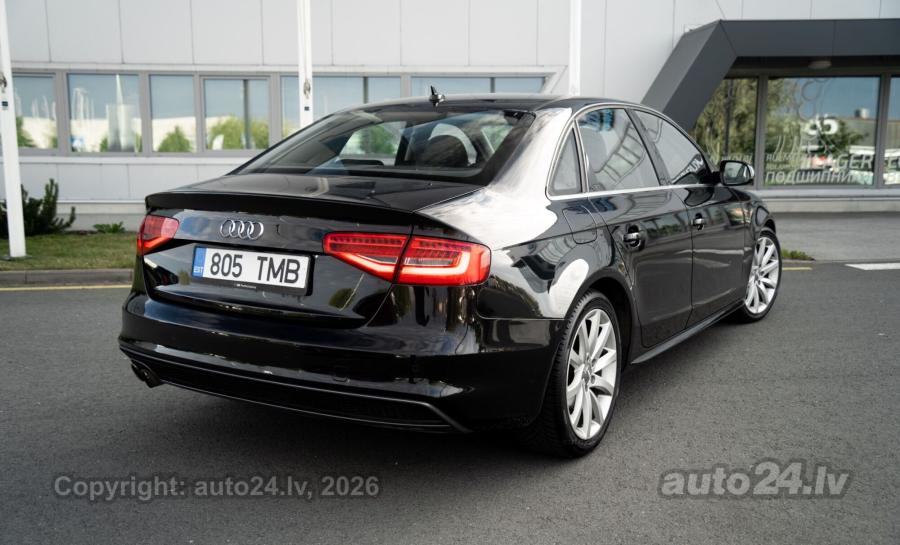 Black Audi A4 2012 in Tallinn, with an engine capacity of 2.00 L and mileage of 245 thousand km for 5999 €, photo 3 on AUTOMOTO.COM.LV