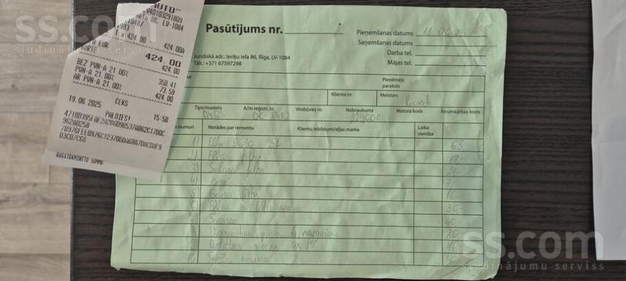 Черный Ауди А4 2012 в Рига, объемом двигателя 1.80 л и пробегом 246 тыс. км за 3900 €, фото 22 на AUTOMOTO.COM.LV