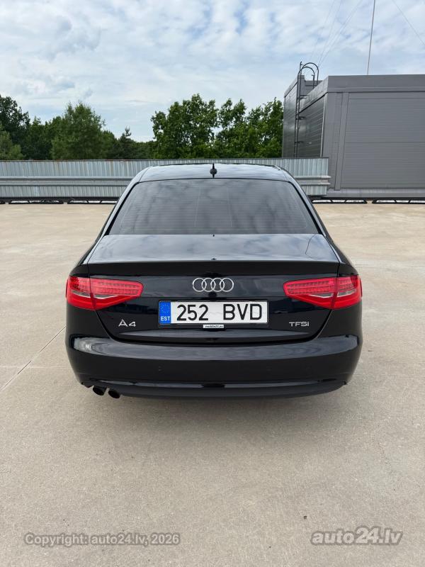 Black Audi A4 2012 in Tallinn, with an engine capacity of 1.80 L and mileage of 292 thousand km for 7990 €, photo 4 on AUTOMOTO.COM.LV