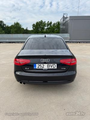 Black Audi A4 2012 in Tallinn, with an engine capacity of 1.80 L and mileage of 292 thousand km for 7990 €, photo 5 on AUTOMOTO.COM.LV