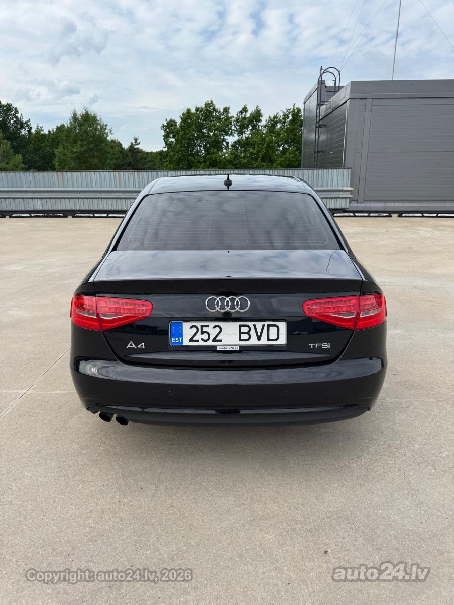 Black Audi A4 2012 in Tallinn, with an engine capacity of 1.80 L and mileage of 292 thousand km for 7990 €, photo 5 on AUTOMOTO.COM.LV