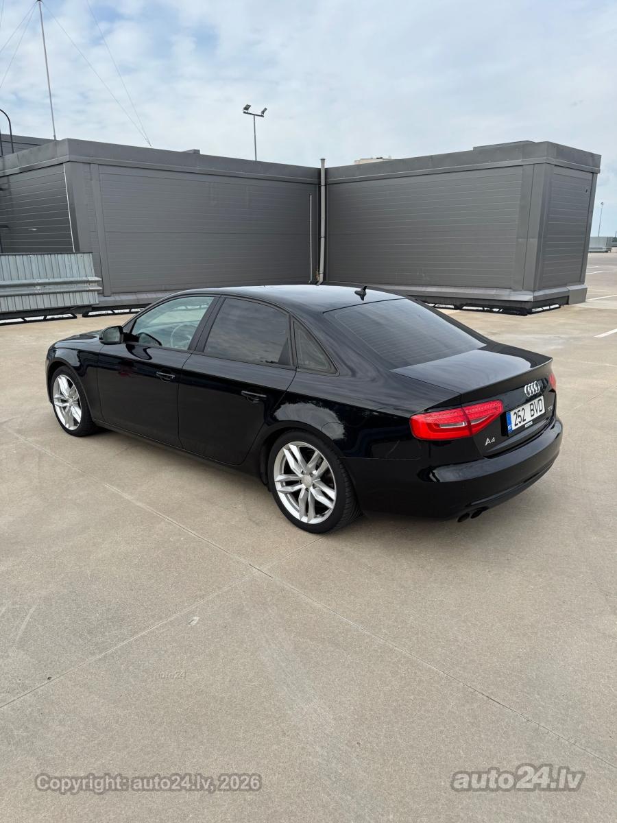 Black Audi A4 2012 in Tallinn, with an engine capacity of 1.80 L and mileage of 292 thousand km for 7990 €, photo 6 on AUTOMOTO.COM.LV