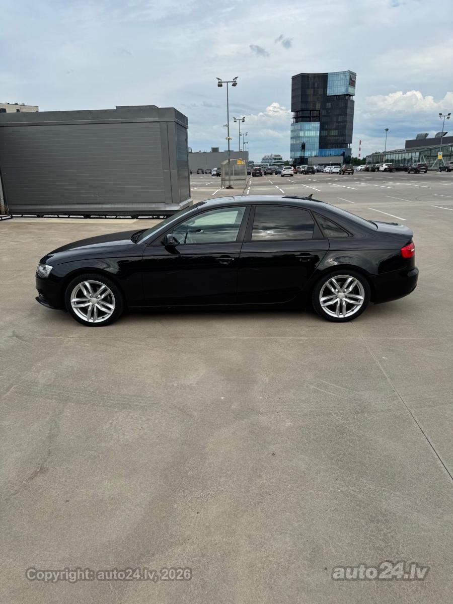 Black Audi A4 2012 in Tallinn, with an engine capacity of 1.80 L and mileage of 292 thousand km for 7990 €, photo 7 on AUTOMOTO.COM.LV
