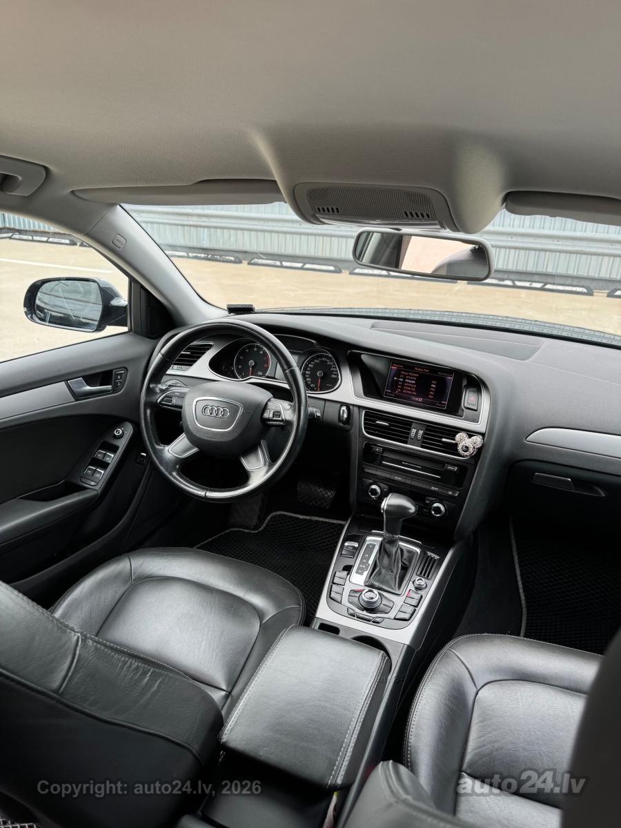 Black Audi A4 2012 in Tallinn, with an engine capacity of 1.80 L and mileage of 292 thousand km for 7990 €, photo 11 on AUTOMOTO.COM.LV