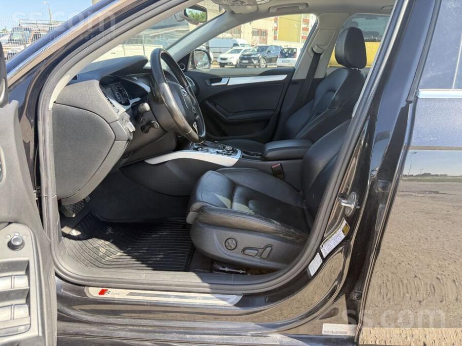 Black Audi A4 2012 in Talsi, with an engine capacity of 2.00 L and mileage of 188 thousand km for 10800 €, photo 7 on AUTOMOTO.COM.LV