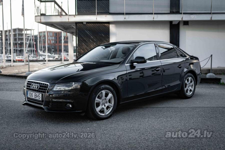 Black Audi A4 2012 in Tallinn, with an engine capacity of 1.80 L and mileage of 146 thousand km for 7500 €, photo 3 on AUTOMOTO.COM.LV