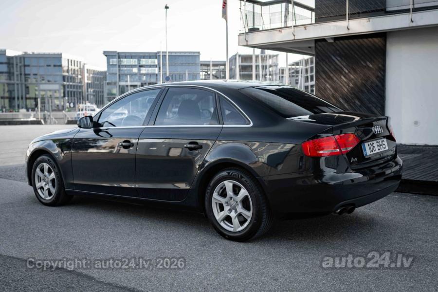 Black Audi A4 2012 in Tallinn, with an engine capacity of 1.80 L and mileage of 146 thousand km for 7500 €, photo 9 on AUTOMOTO.COM.LV