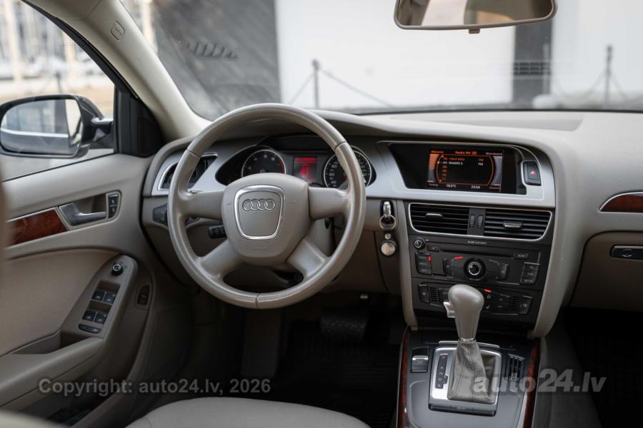 Black Audi A4 2012 in Tallinn, with an engine capacity of 1.80 L and mileage of 146 thousand km for 7500 €, photo 16 on AUTOMOTO.COM.LV