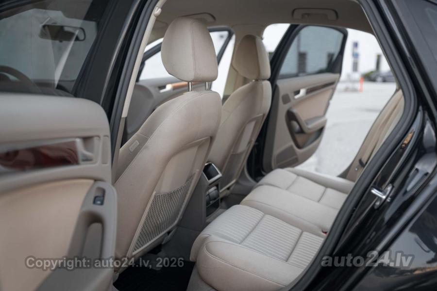 Black Audi A4 2012 in Tallinn, with an engine capacity of 1.80 L and mileage of 146 thousand km for 7500 €, photo 20 on AUTOMOTO.COM.LV