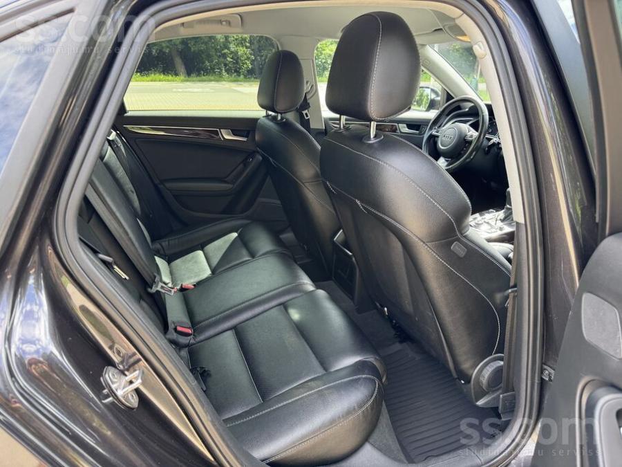 Black Audi A4 2012 in Riga, with an engine capacity of 2.00 L and mileage of 0 thousand km for 7850 €, photo 10 on AUTOMOTO.COM.LV