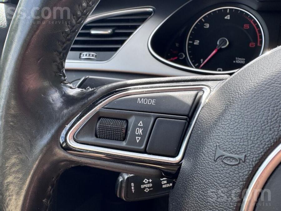 Black Audi A4 2012 in Riga, with an engine capacity of 2.00 L and mileage of 0 thousand km for 7850 €, photo 15 on AUTOMOTO.COM.LV