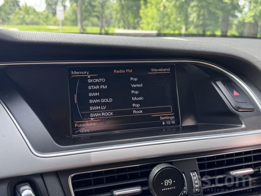 Black Audi A4 2012 in Riga, with an engine capacity of 2.00 L and mileage of 0 thousand km for 7850 €, photo 18 on AUTOMOTO.COM.LV