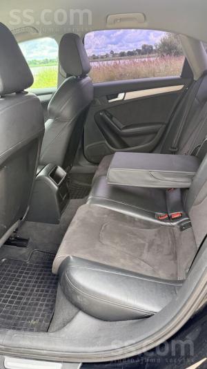 Black Audi A4 2012 in Ventspils, with an engine capacity of 2.00 L and mileage of 184 thousand km for 8200 €, photo 8 on AUTOMOTO.COM.LV