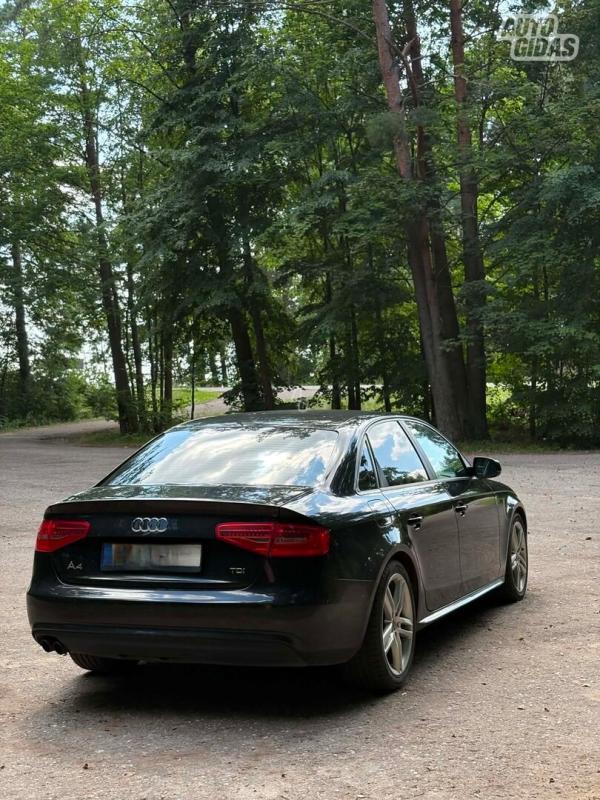 Black Audi A4 2012 in Lazdijai, with an engine capacity of 2.00 L and mileage of 313 thousand km for 7500 €, photo 6 on AUTOMOTO.COM.LV
