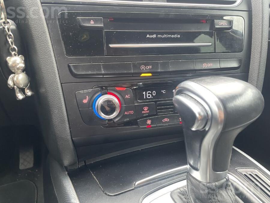 Melns Audi A4 2012 Jūrmala, ar dzinēja tilpumu 2.00 L un nobraukumu 350 tūkst. km par 8500 €, foto 12 vietnē AUTOMOTO.COM.LV