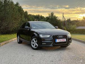 Melns Audi A4 2012 Viļņa, ar dzinēja tilpumu 1.80 L un nobraukumu 206 tūkst. km par 9300 €, foto  vietnē AUTOMOTO.COM.LV