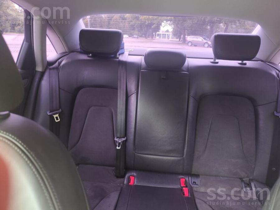 Black Audi A4 2012 in Ventspils, with an engine capacity of 2.00 L and mileage of 184 thousand km for 7500 €, photo 7 on AUTOMOTO.COM.LV