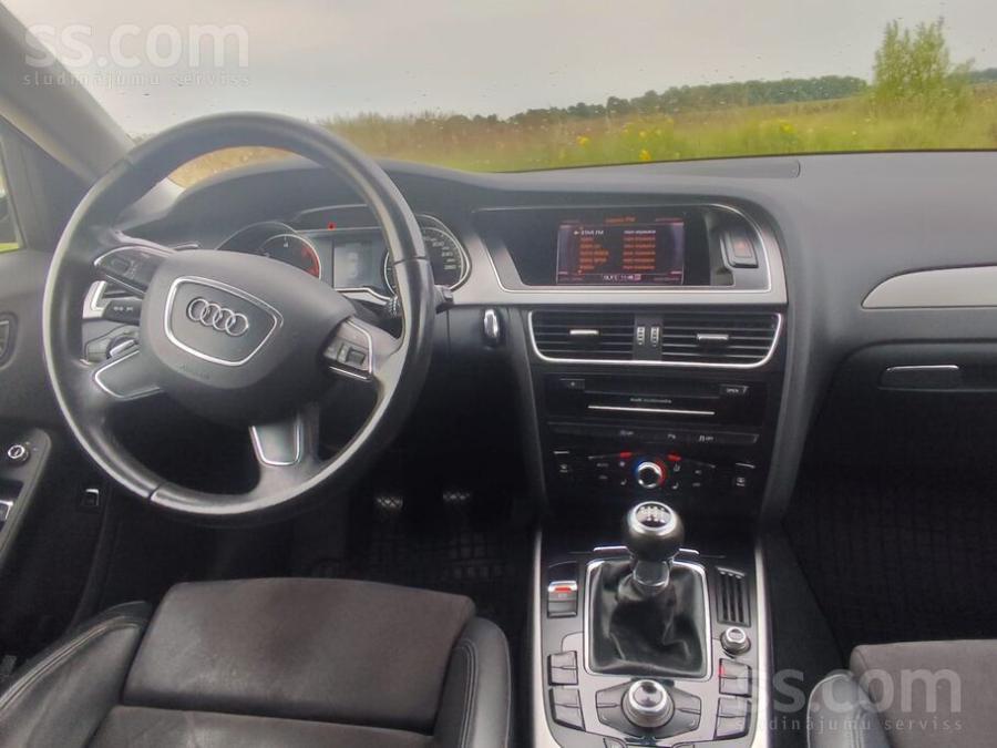 Black Audi A4 2012 in Ventspils, with an engine capacity of 2.00 L and mileage of 184 thousand km for 7500 €, photo 8 on AUTOMOTO.COM.LV