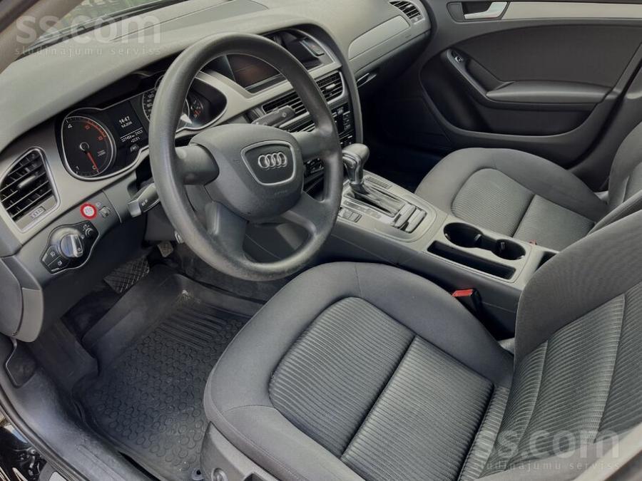 Melns Audi A4 2012 Rīga, ar dzinēja tilpumu 2.00 L un nobraukumu 327 tūkst. km par 6800 €, foto 12 vietnē AUTOMOTO.COM.LV