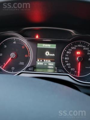 Black Audi A4 2012 in Gulbene, with an engine capacity of 2.00 L and mileage of 388 thousand km for 4900 €, photo 7 on AUTOMOTO.COM.LV